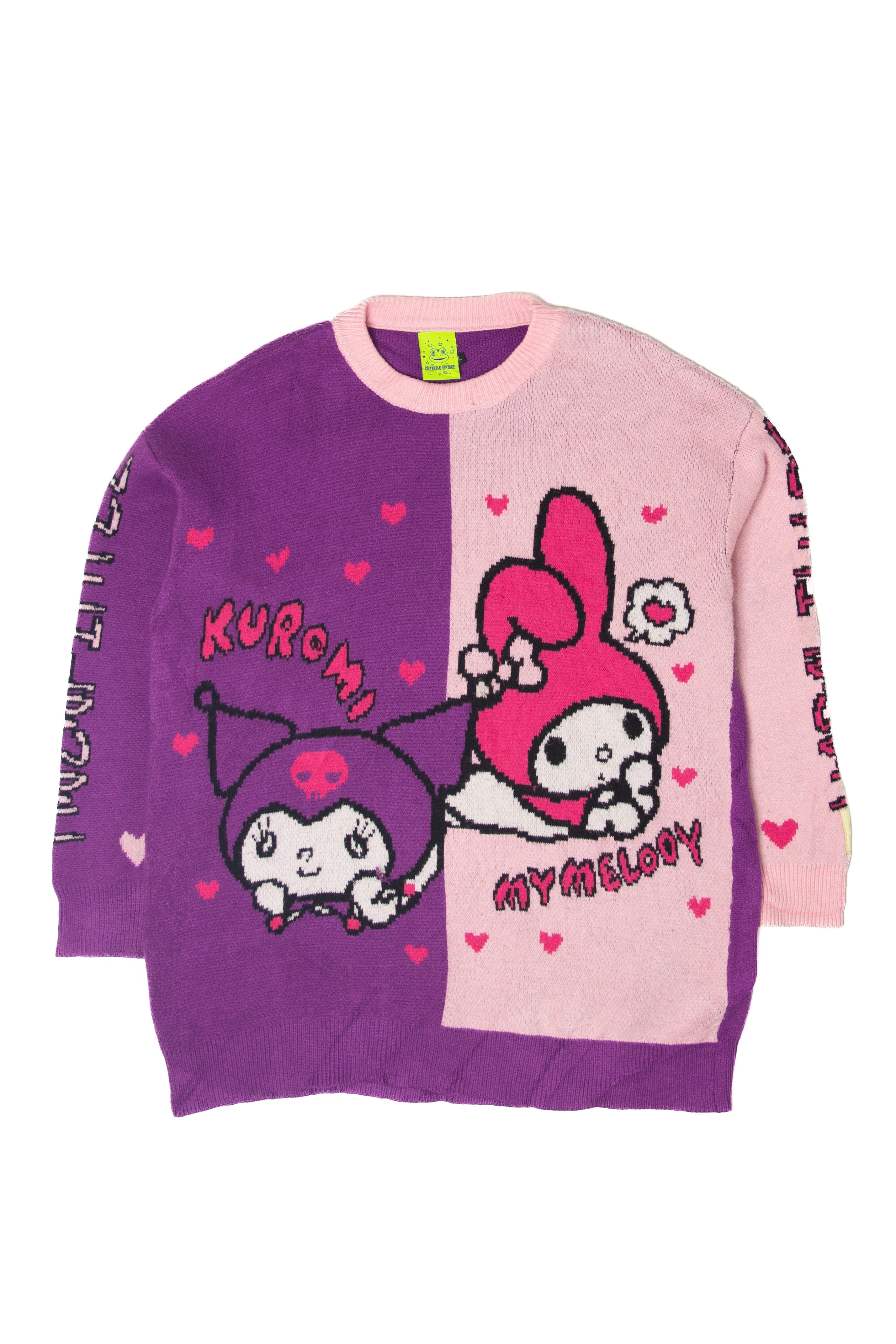 My Melody & Kuromi Bootleg Sweater (2010s) – Ragstock