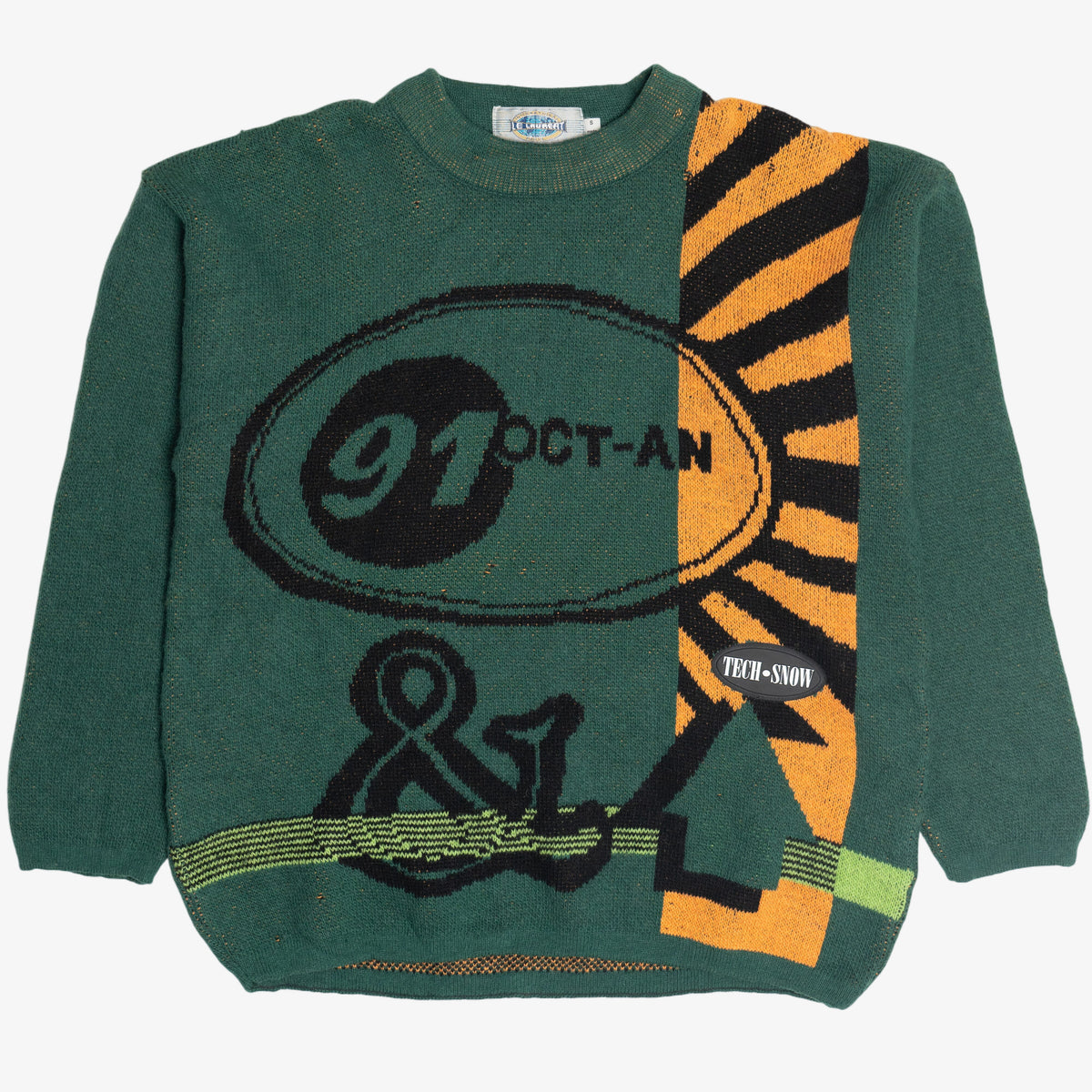 Vintage "Tech Snow" Le Laureat Graphic Sweater (1980s) – Ragstock