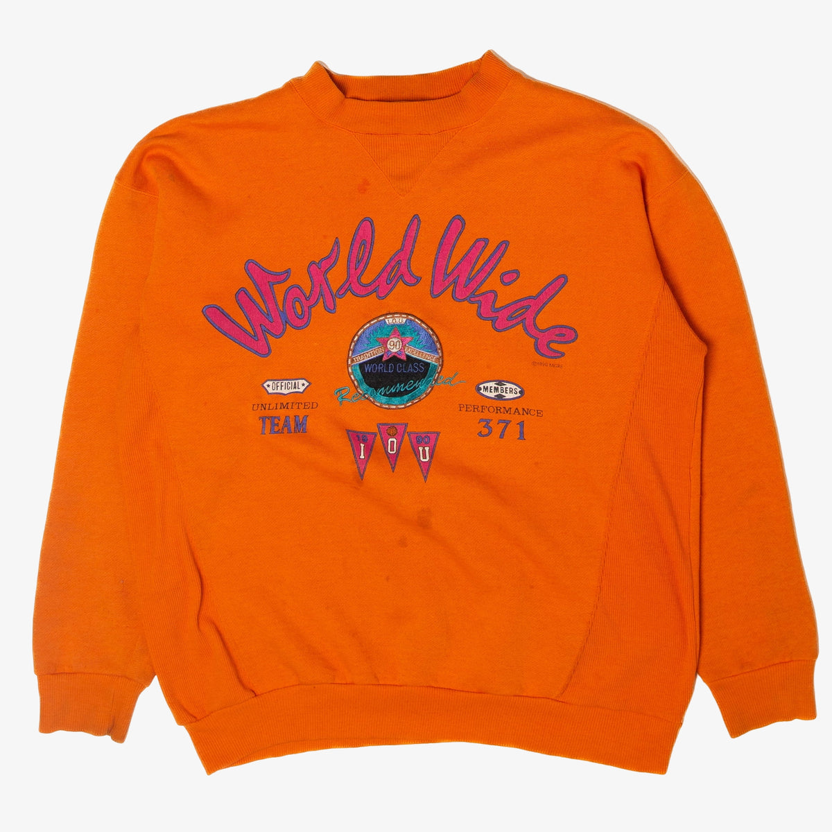 Vintage World Wide IOU Sweatshirt (1990s) – Ragstock