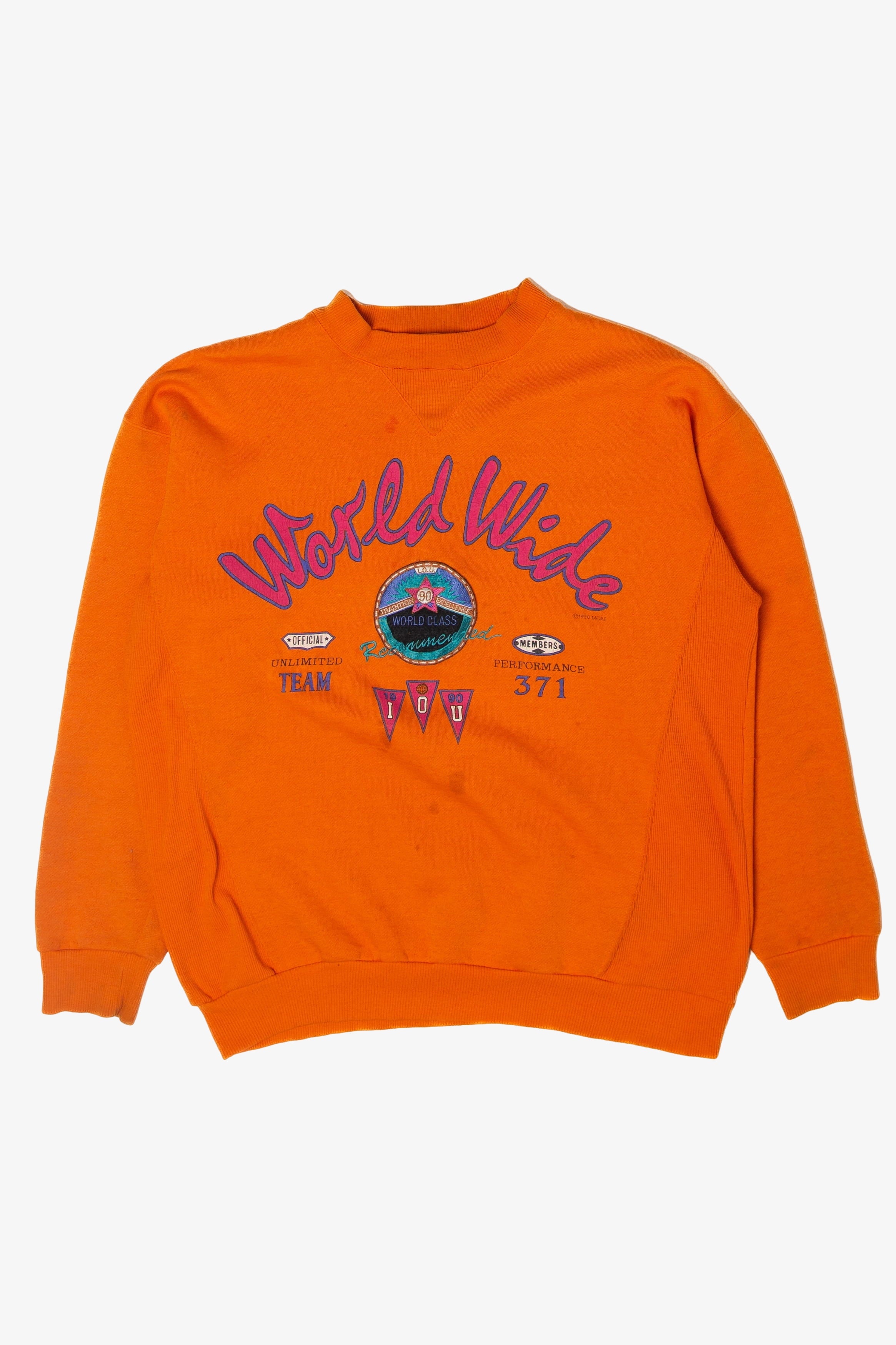 Vintage World Wide IOU Sweatshirt (1990s) – Ragstock