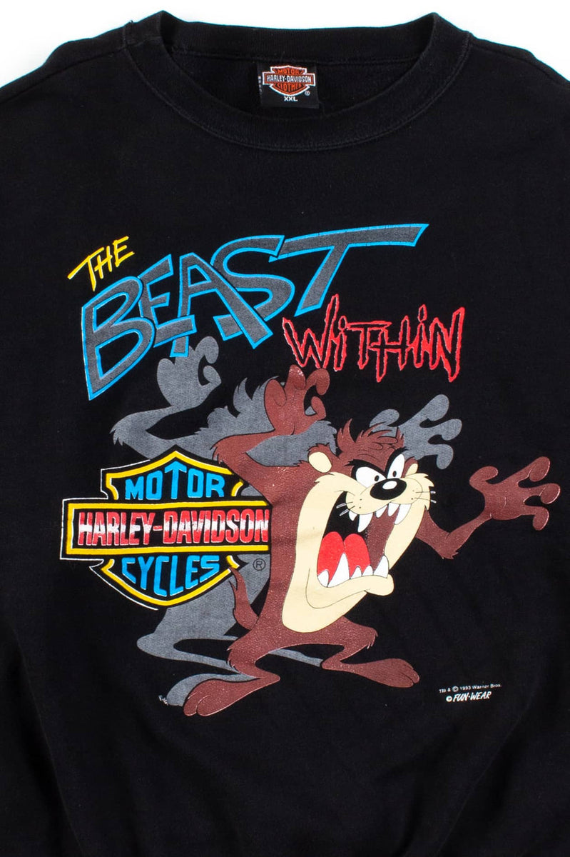 Vintage Harley-Davidson Taz Sweatshirt (1993) – Ragstock
