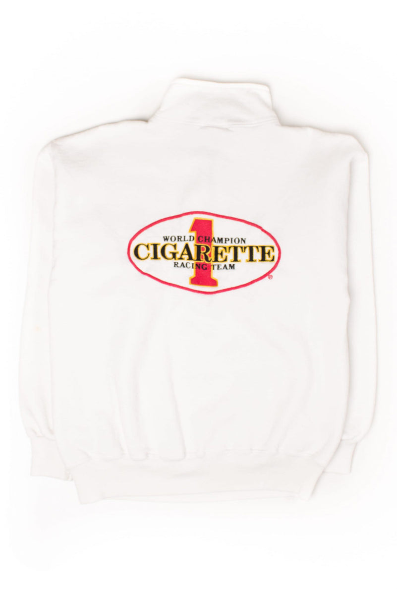 Vintage Cigarette 1 Racing Team Quarter Zip Sweatshirt (1990s) – Ragstock