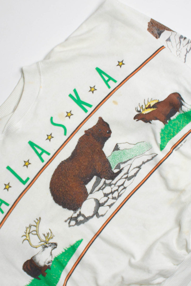 Vintage Alaska Wildlife Sweatshirt (1980s) – Ragstock