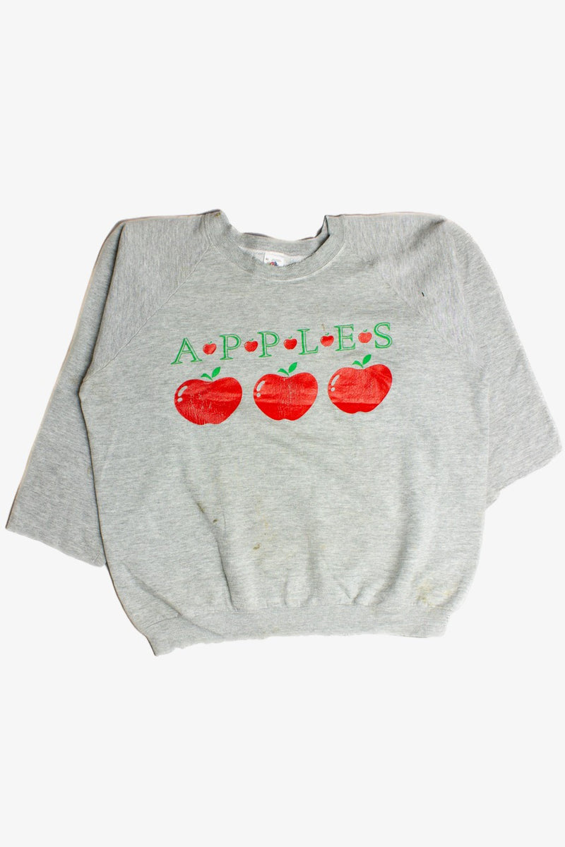 Vintage Apples Graphic Sweatshirt (1990s) 8636 – Ragstock