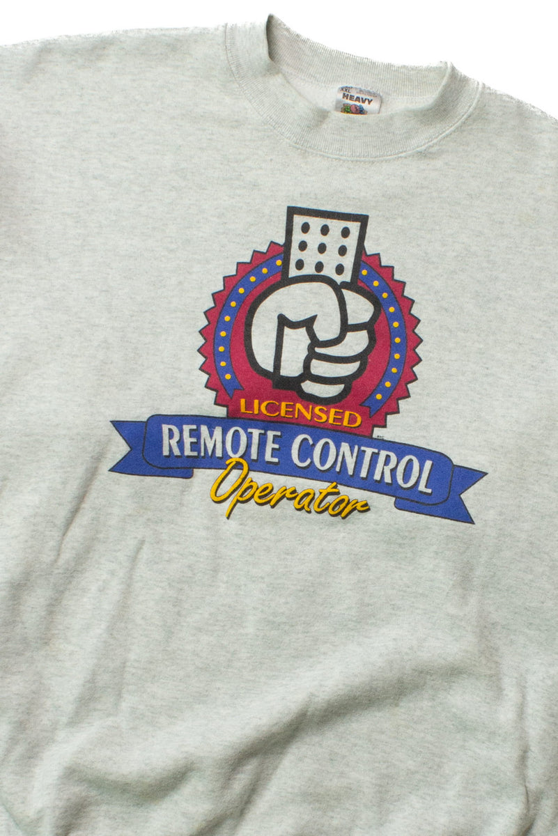 Vintage Remote Control Operator Sweatshirt (1990s) – Ragstock
