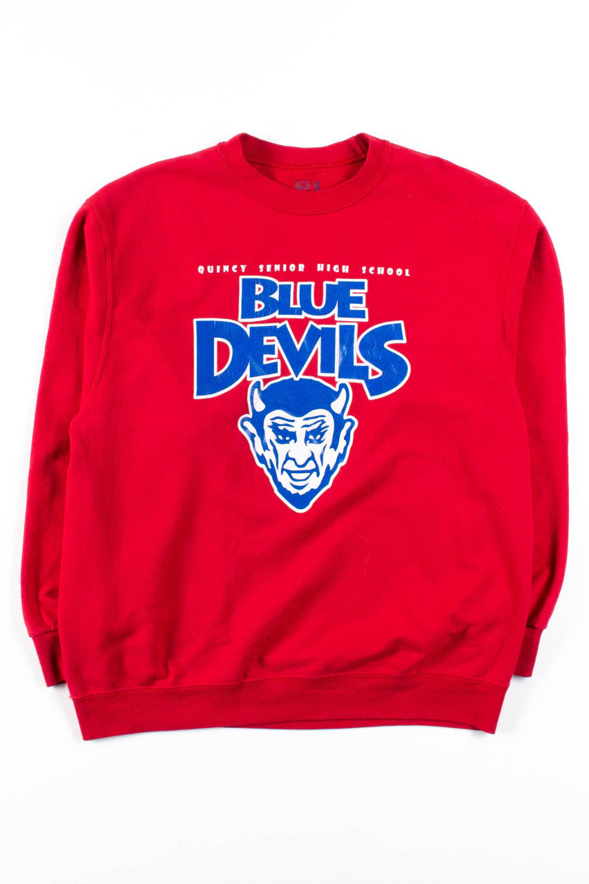 quincy blue devil logo