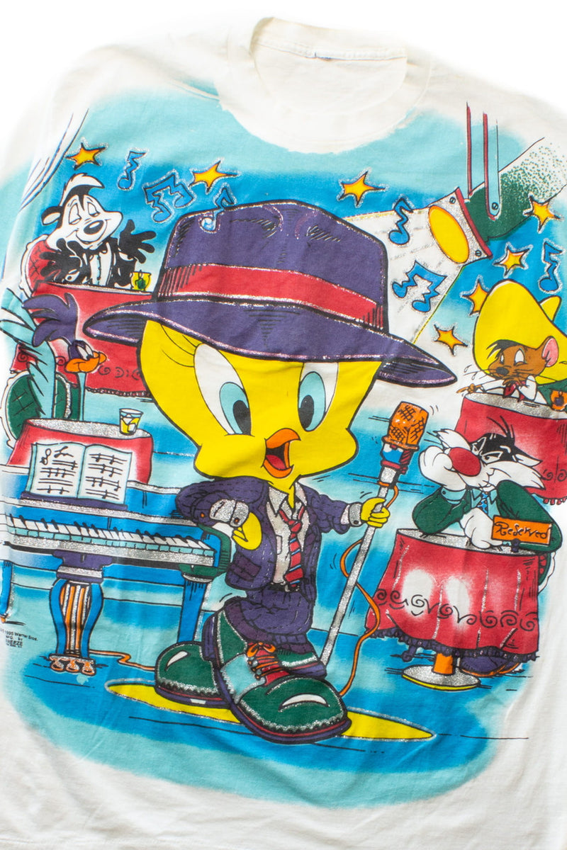 Vintage Tweety Bird Lounge Singer T-Shirt (1995) – Ragstock