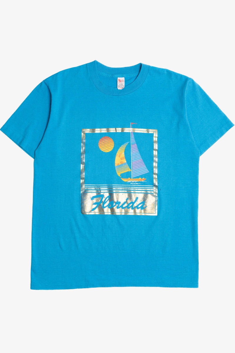 Vintage "Florida" Gold Foil Single Stitch T-Shirt (1990s) – Ragstock