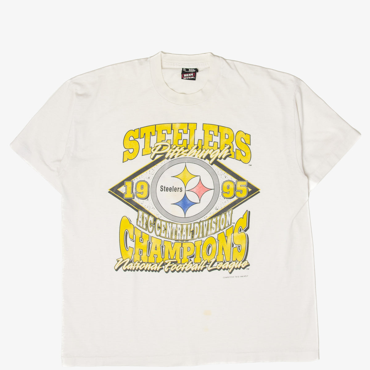 Vintage Pittsburg Steelers 1995 AFC Central Divisions Champions T-Shir ...
