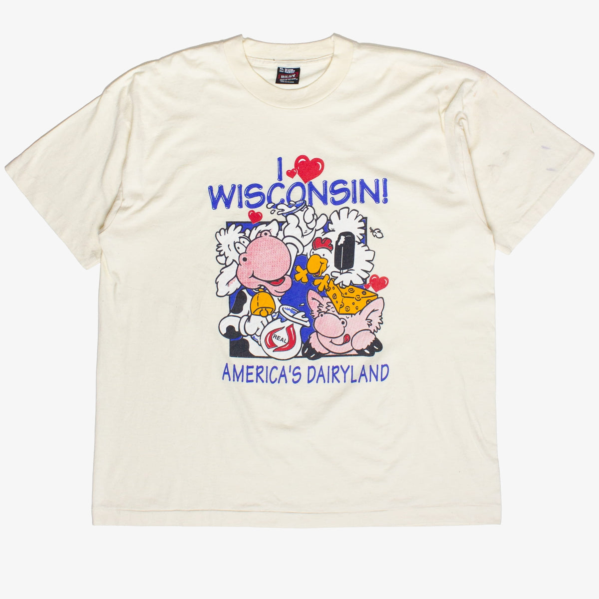 Vintage "I Heart Wisconsin" Single Stitch T-Shirt – Ragstock