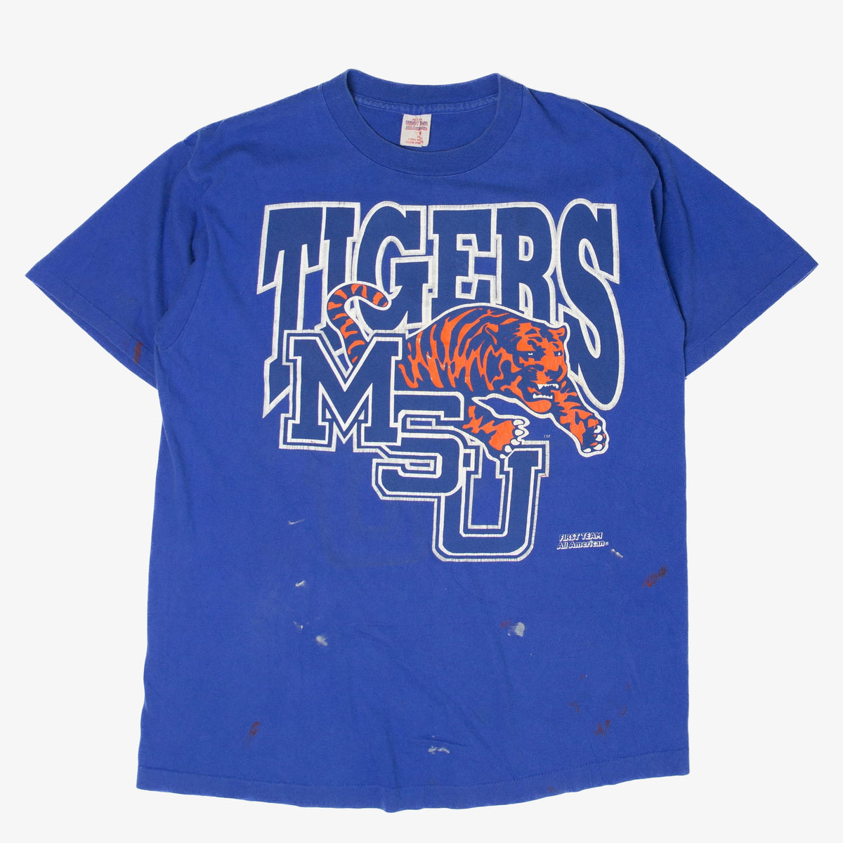 Vintage Distressed MSU Tigers T-Shirt (1980s) – Ragstock