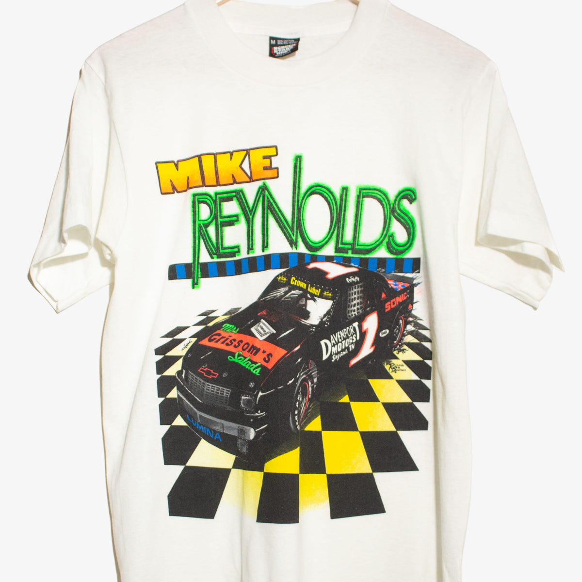 Vintage Mike Reynolds Race Car T-Shirt (1990s) – Ragstock