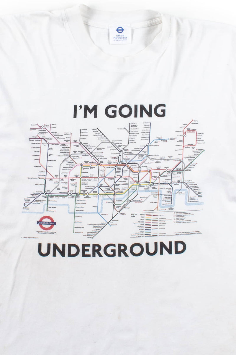 Vintage London Underground T-Shirt – Ragstock