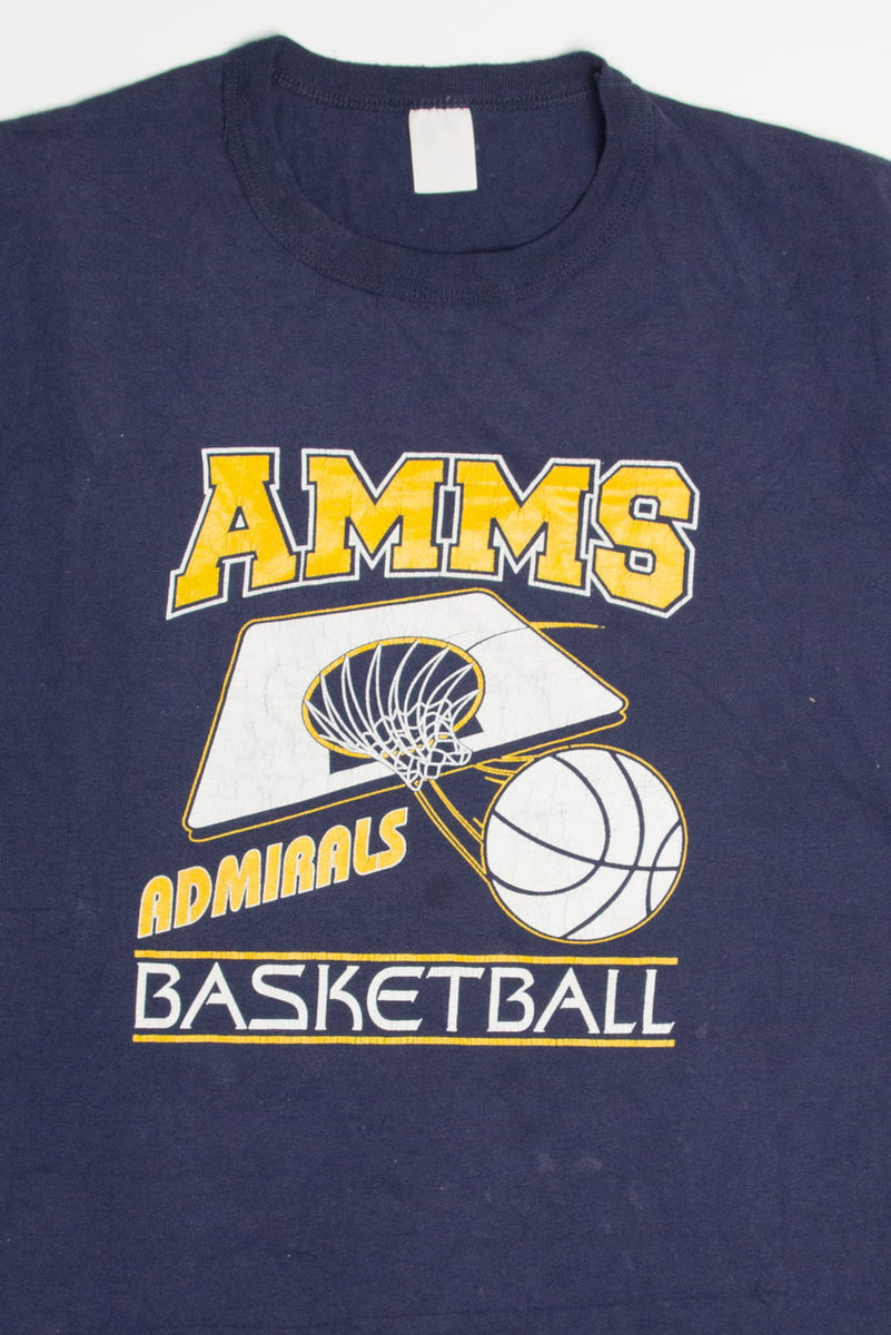Vintage AMMS Admirals Basketball T-Shirt – Ragstock