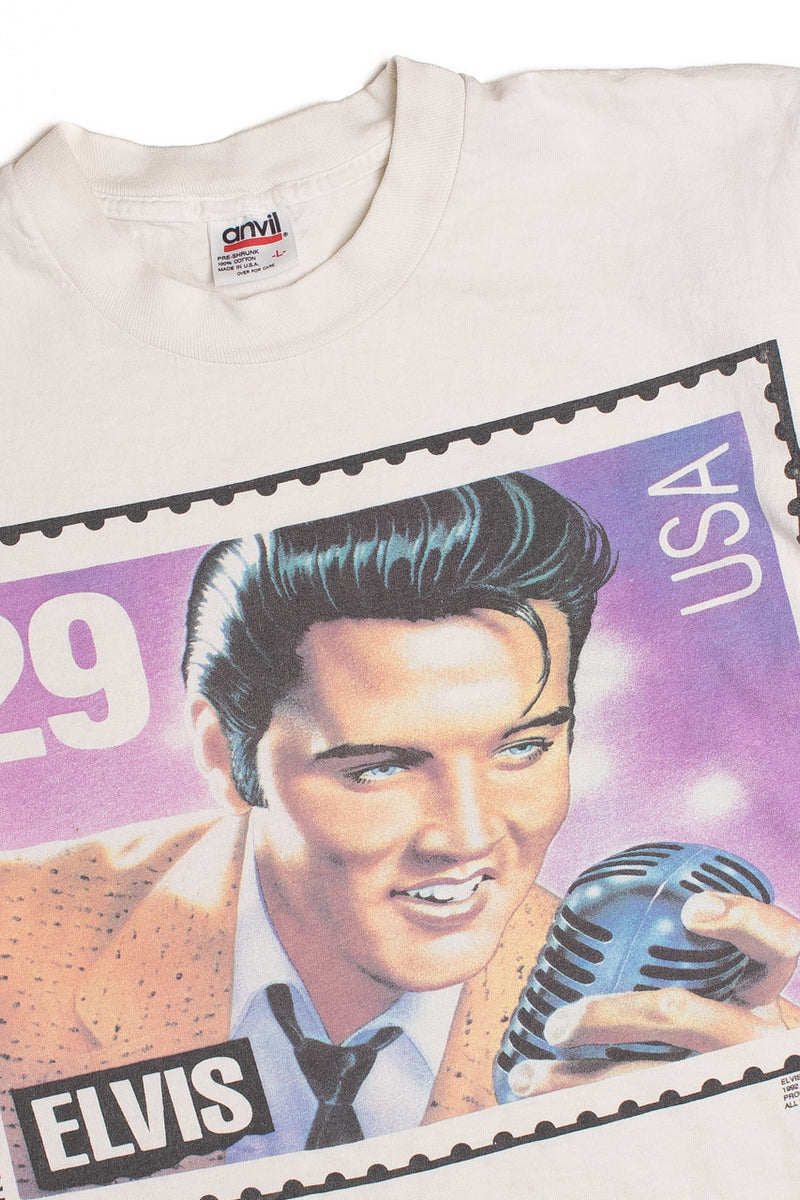 Elvis postage stamp T-Shirt – Ragstock