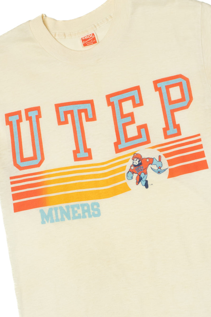 Vintage UTEP Miners Football Single Stitch T-Shirt – Ragstock