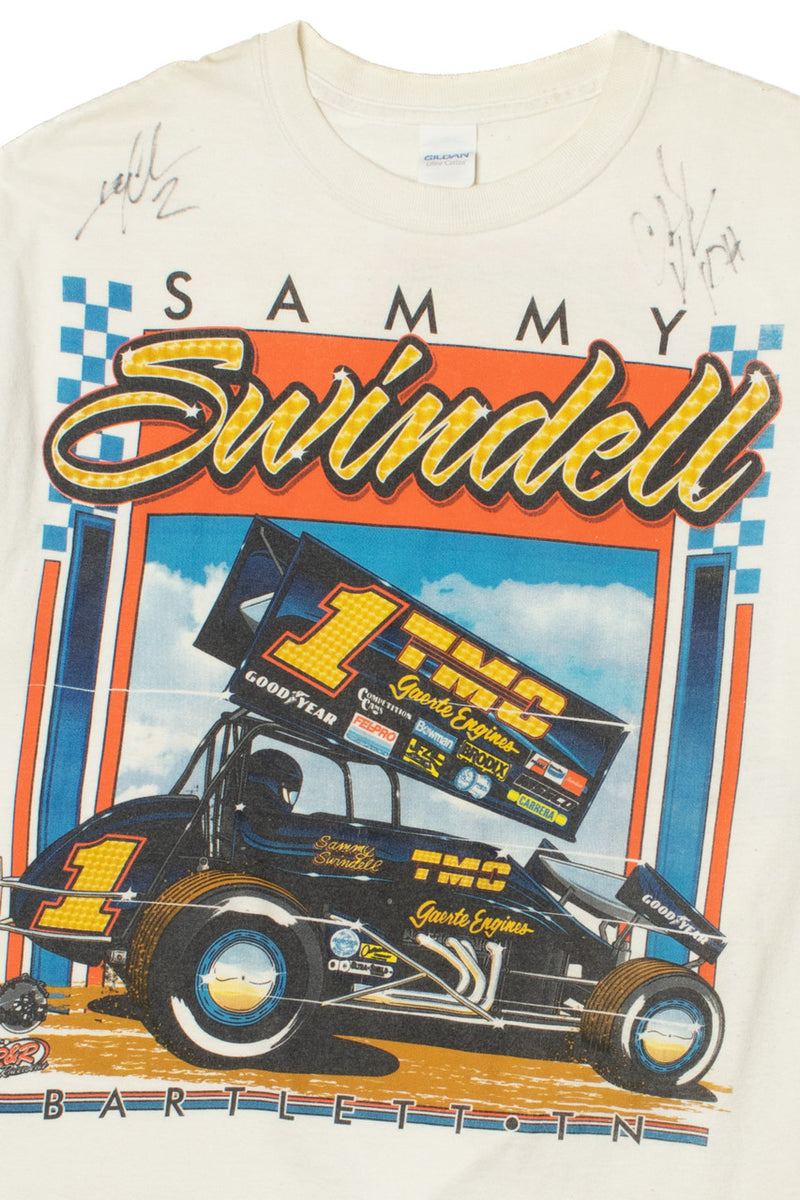Signed Sammy Swindell Sprint Car Racing T-Shirt – Ragstock