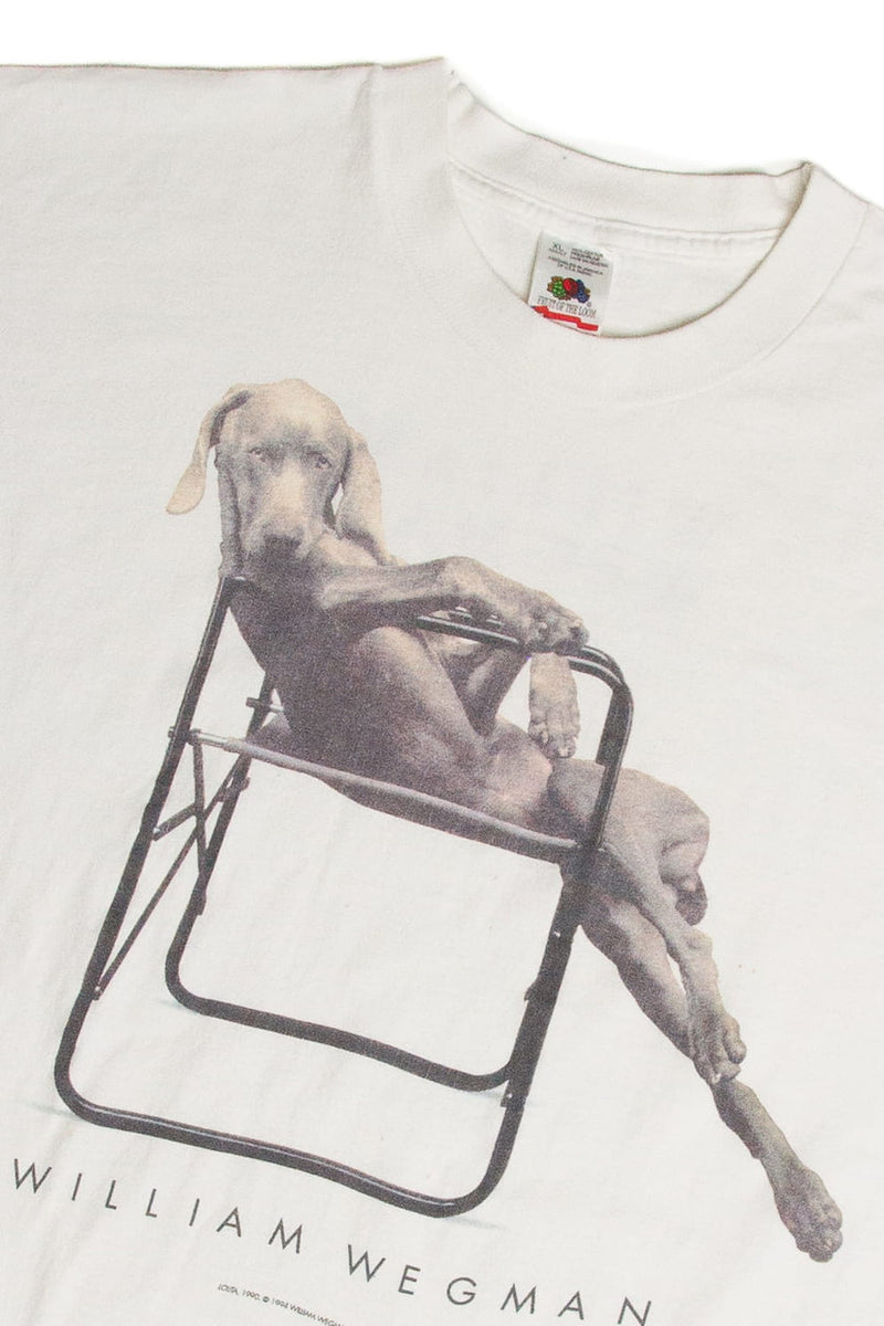 Vintage William Wegman Aspen Art Museum T-Shirt (1990s) – Ragstock