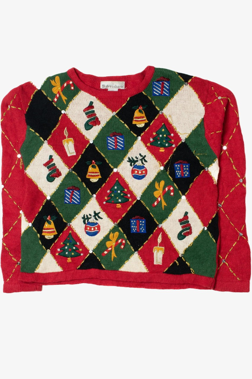 Patchwork Ugly Christmas Pullover 61395 – Ragstock