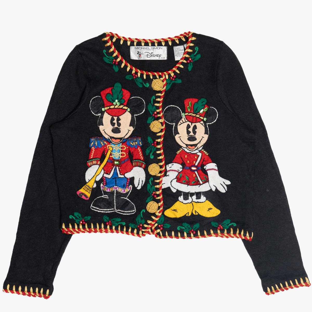 Vintage Mickey & Minnie Mouse RARE Michael Simon Disney Exclusive Chri ...
