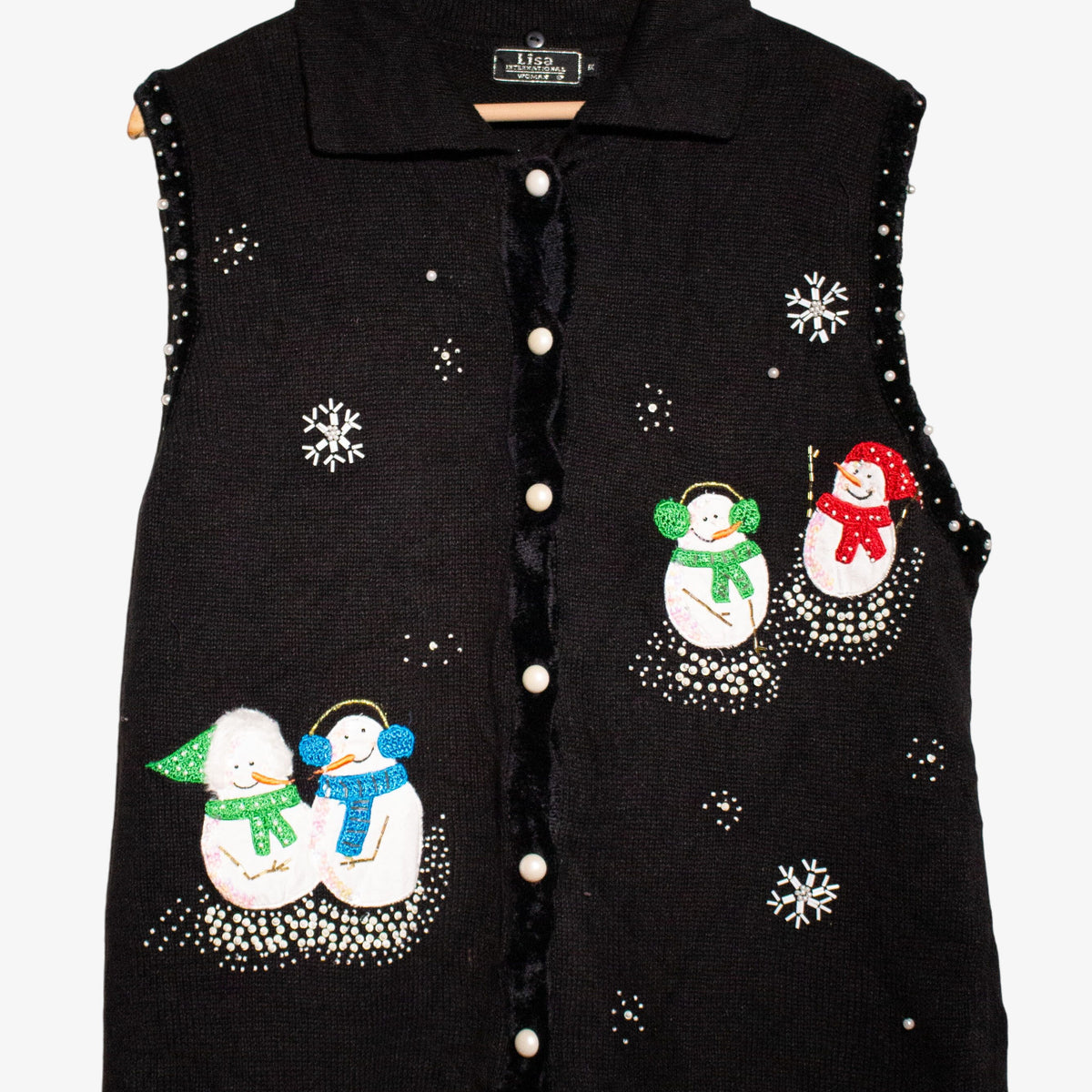 Vintage Lisa International Ugly Christmas Vest (2000s) – Ragstock