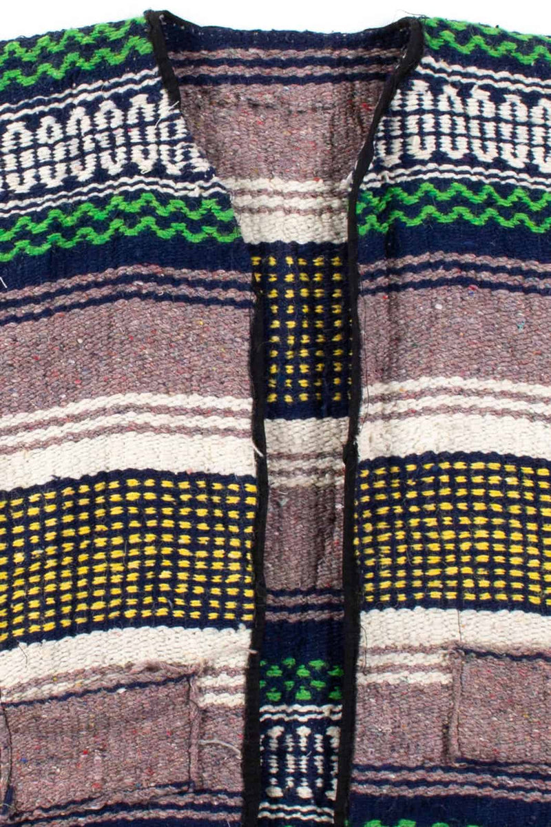 Tan Striped Baja Vest – Ragstock