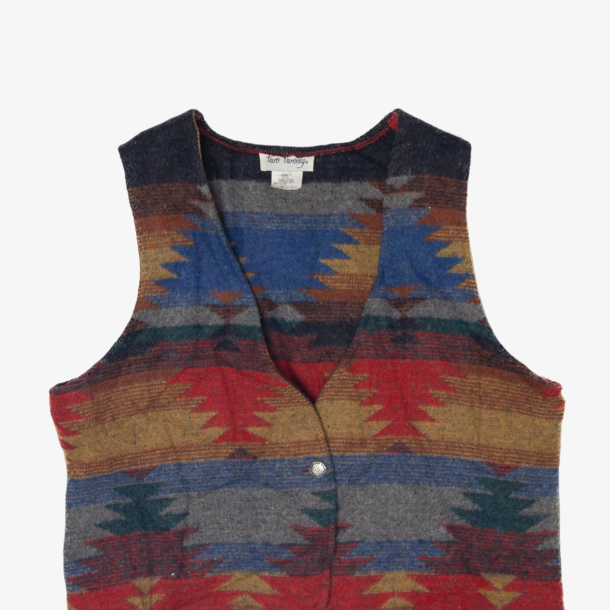 Vintage Two Twenty Multicolor Vest – Ragstock