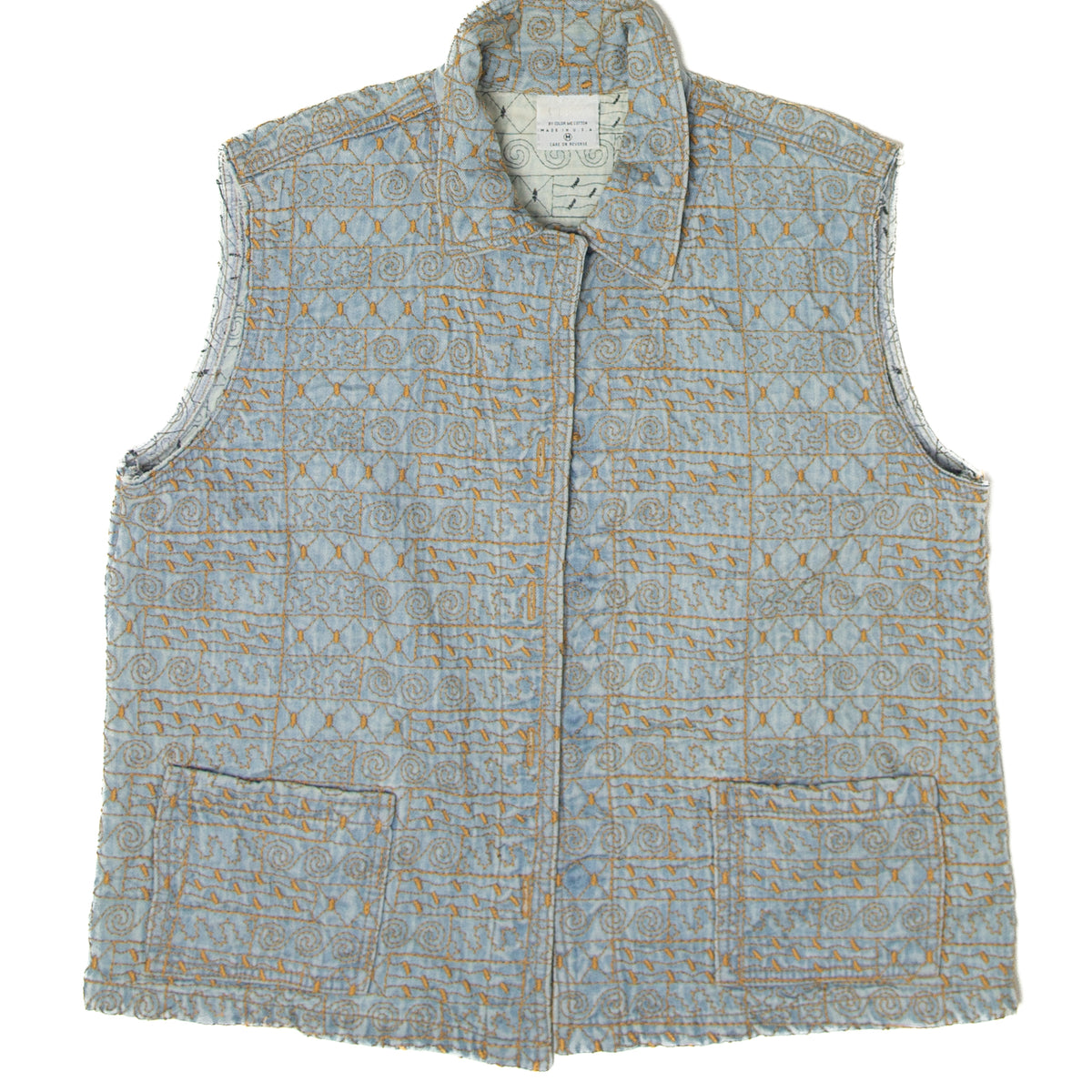 Vintage Embroidered Click Vest (1990s) – Ragstock