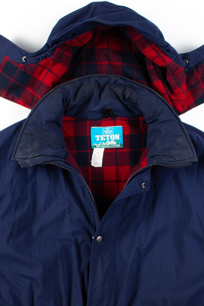 Navy Woolrich Teton Group Coat – Ragstock