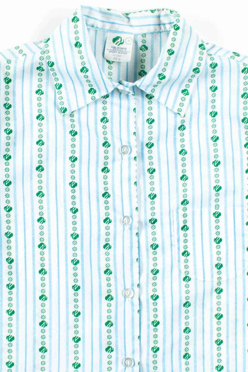 Girl Scouts Striped Blouse – Ragstock
